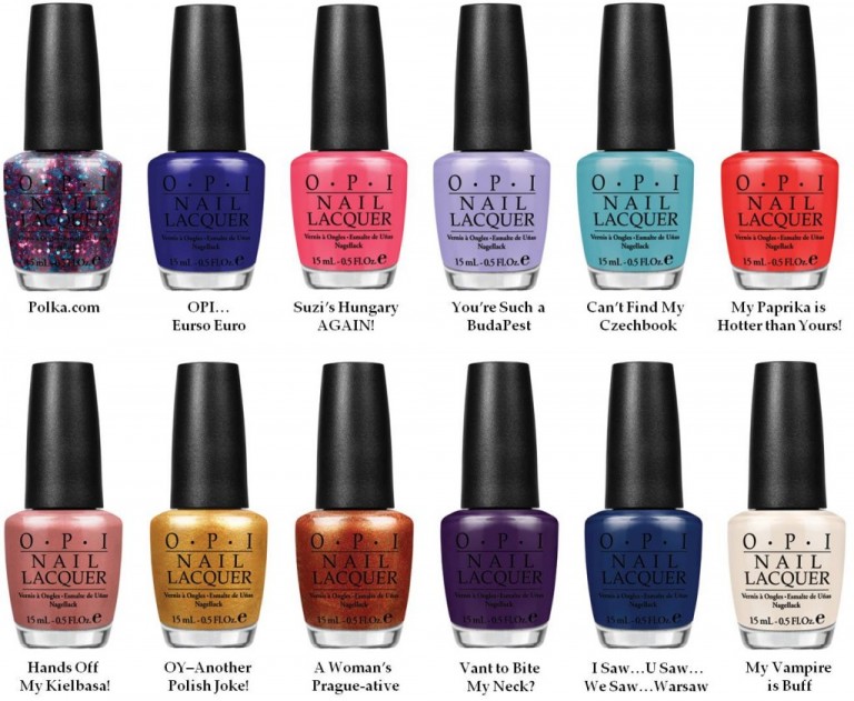 Colectia de oje OPI Euro Centrale – Victoria West